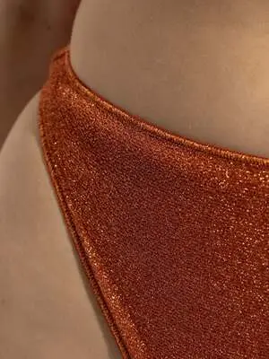 Oseree Two-tone Lurex Bikini