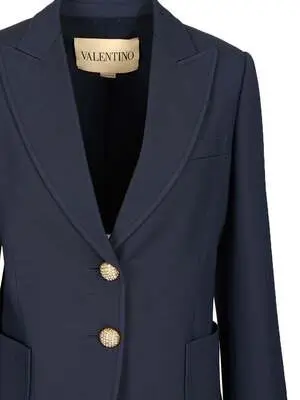 Valentino Garavani Crepe Couture Blazer