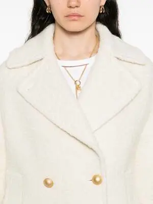 Tagliatore Short Double-breasted Alpaca Jacket