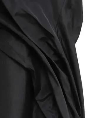 Loewe Twisted Dress In Silk Blend Taffeta