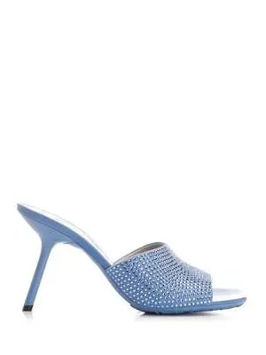 Loewe Petal Heeled Sandal - Blue