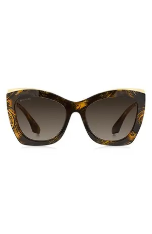 Etro Vela Cat Eye Sunglasses - Pattern Havana/brown Sf