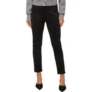 Fifteen Twenty Danae Ankle Slit Pants - Black