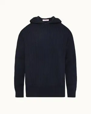 Orlebar Brown Kirk Relaxed Fit Knitted Hoodie