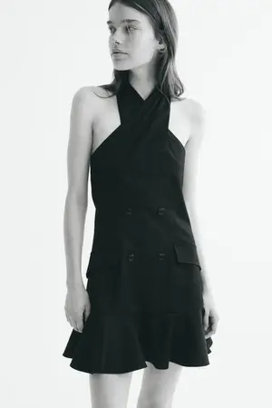 H&M Halterneck Jacket Dress