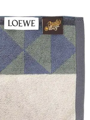 Loewe Cotton Terry Towel - Blue