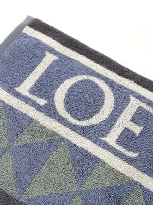 Loewe Cotton Terry Towel - Blue