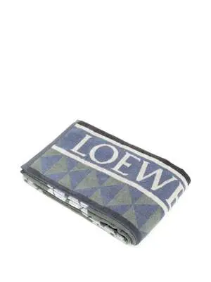 Loewe Cotton Terry Towel - Blue