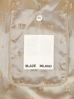 BLAZÉ MILANO Ghost Suffolk Gilet - Brown