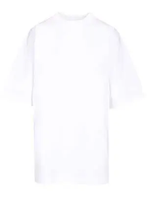 Alaïa Layered Cotton T-shirt - White
