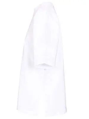 Alaïa Layered Cotton T-shirt - White