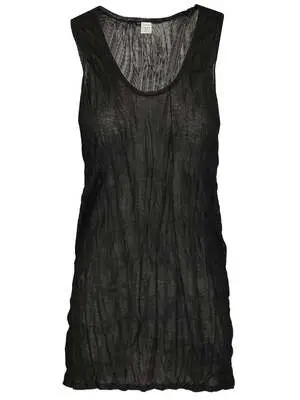 TOTEME Crinkled Knit Tank