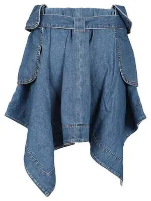 Loewe Denim Cargo Skirt - Blue