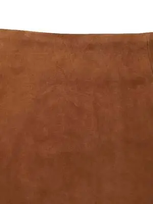ROTATE BY BIRGER CHRISTENSEN Suede Mini Skirt