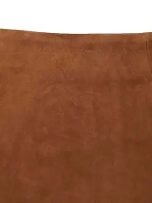 ROTATE BY BIRGER CHRISTENSEN Suede Mini Skirt