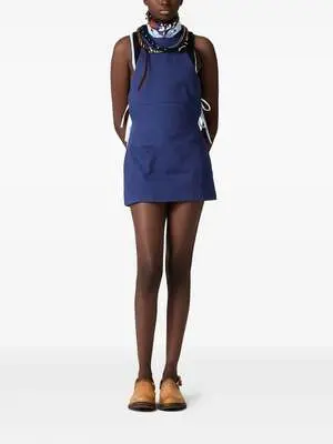 Miu Miu Gabardine Mini Dress