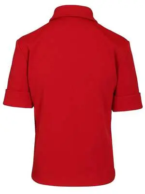Miu Miu Technical Jersey Polo Shirt - Red