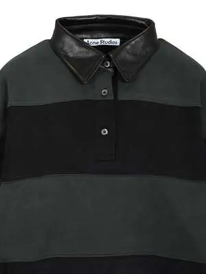Acne Studios Striped Polo Sweater
