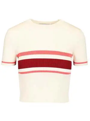 SELF-PORTRAIT Knit Top - White