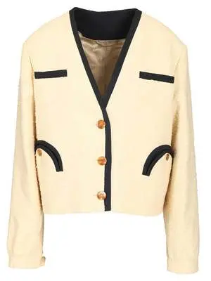 BLAZÉ MILANO Orinda Bolero Jacket - White