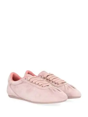 Dolce & Gabbana Ballet Sneaker In Suede