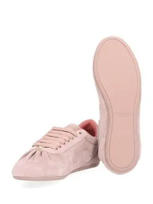 Dolce & Gabbana Ballet Sneaker In Suede