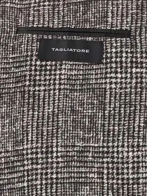 Tagliatore Prince Of Wales Alpaca Blazer