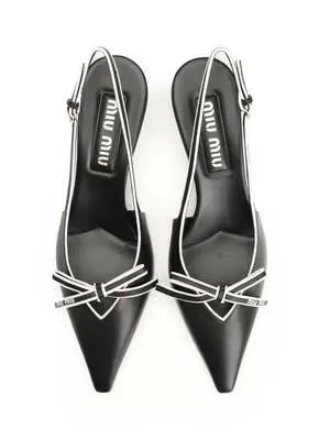 Miu Miu Slingback Décolleté In Nappa