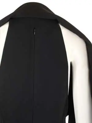 Chloé Cape Sleeves Mini Dress