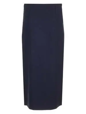 Chloé Wool Midi Skirt
