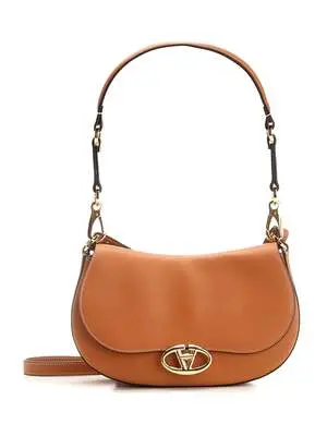 Valentino Garavani Ohval Small Shoulder Bag - Cream