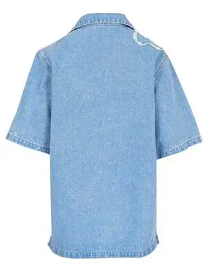 Marni Denim Shirt With Applique