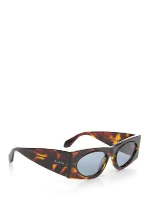 Alaïa Cat-eye Sunglasses With Tortoiseshell Frames