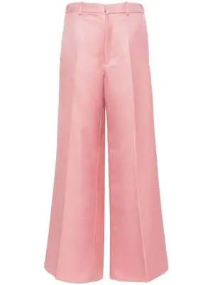 FORTE_FORTE Digonal Structure Couture Palazzo Pants