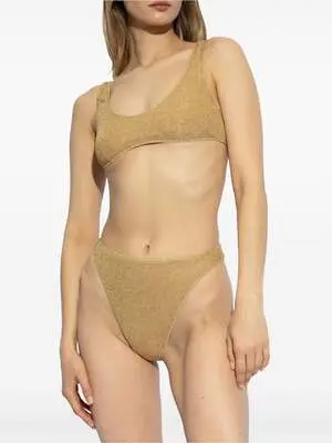 Oseree Sporty Metallic Bikini Set