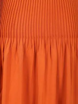 TOTEME Pleated Jersey Dress