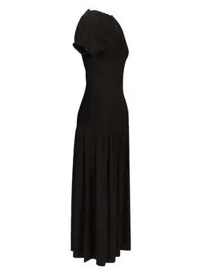 TOTEME Pleated Jersey Dress