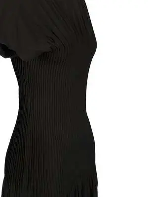 TOTEME Pleated Jersey Dress