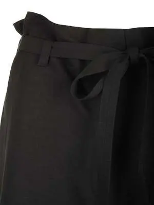 TOTEME Fluid Tie-waist Wide-leg Trousers