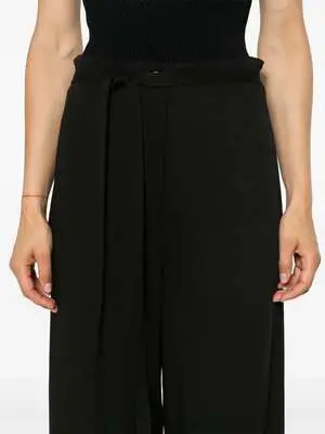 TOTEME Fluid Tie-waist Wide-leg Trousers