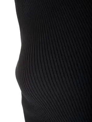 TOTEME Asymmetric Knit Top White