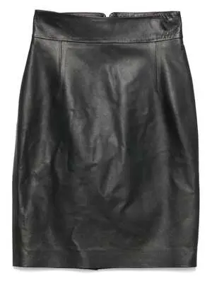 Tagliatore Suede Midi Skirt