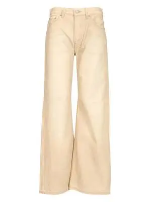 Acne Studios Wide Leg Jeans - Cream
