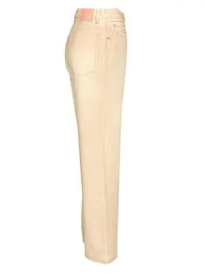 Acne Studios Wide Leg Jeans - Cream