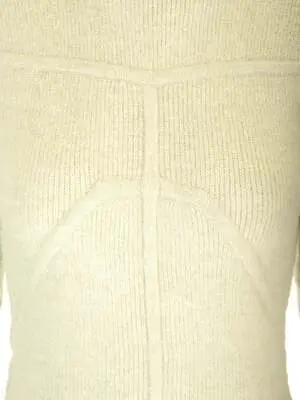 Rick Owens Ribbed Knit Mermaid Dress - Green