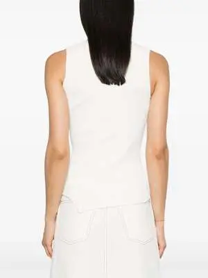 TOTEME Asymmetric Knit Top