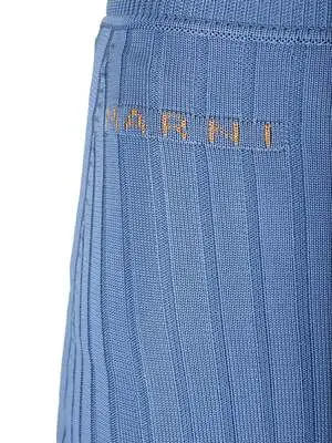 Marni Long Celestial Ribbed Skirt
