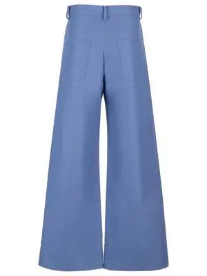 Marni Wide-leg Cotton Drill Trousers