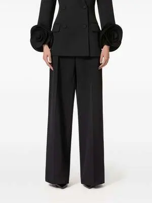 Valentino Garavani Grisaille Wool Trousers