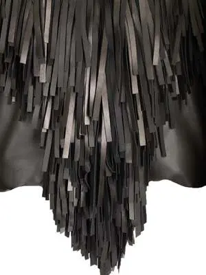 Alaïa Fringed Bomber Jacket